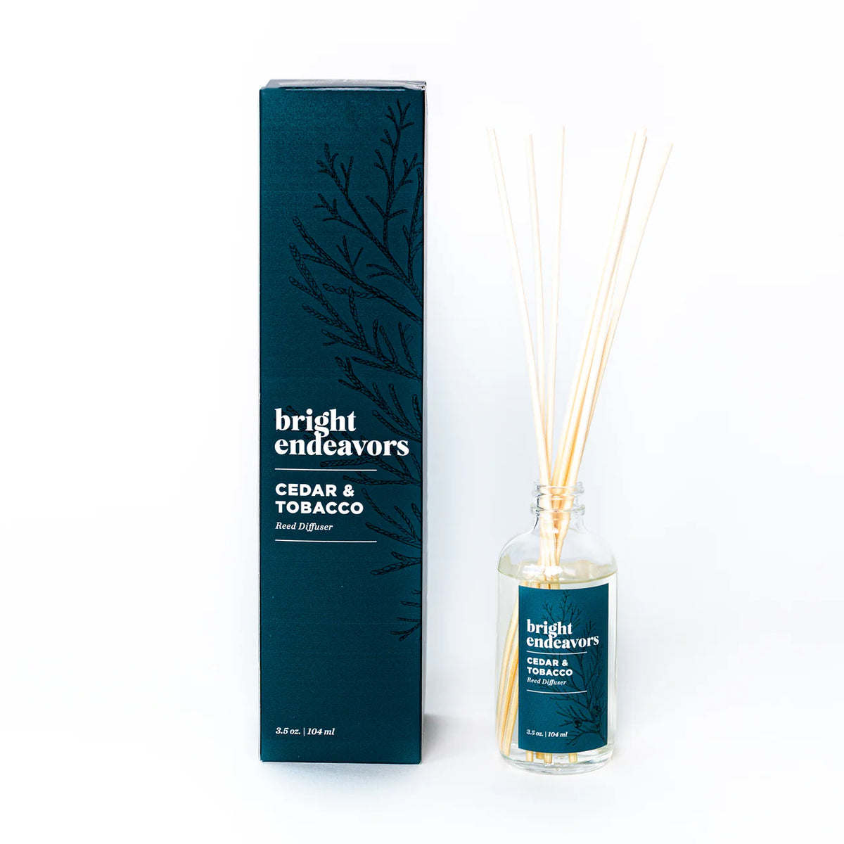 Bright Endeavors Cedar & Tobacco Reed Diffuser – Garfield Park ...